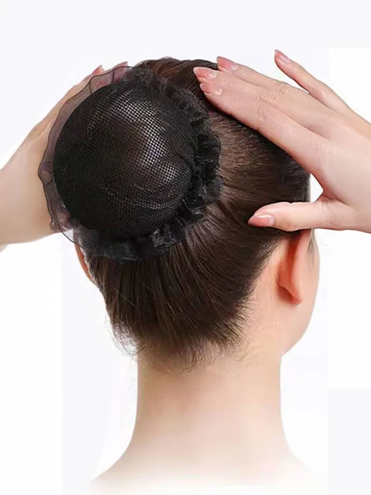 Black and White Hair Net - Luxury hair adornments elegant jewelry